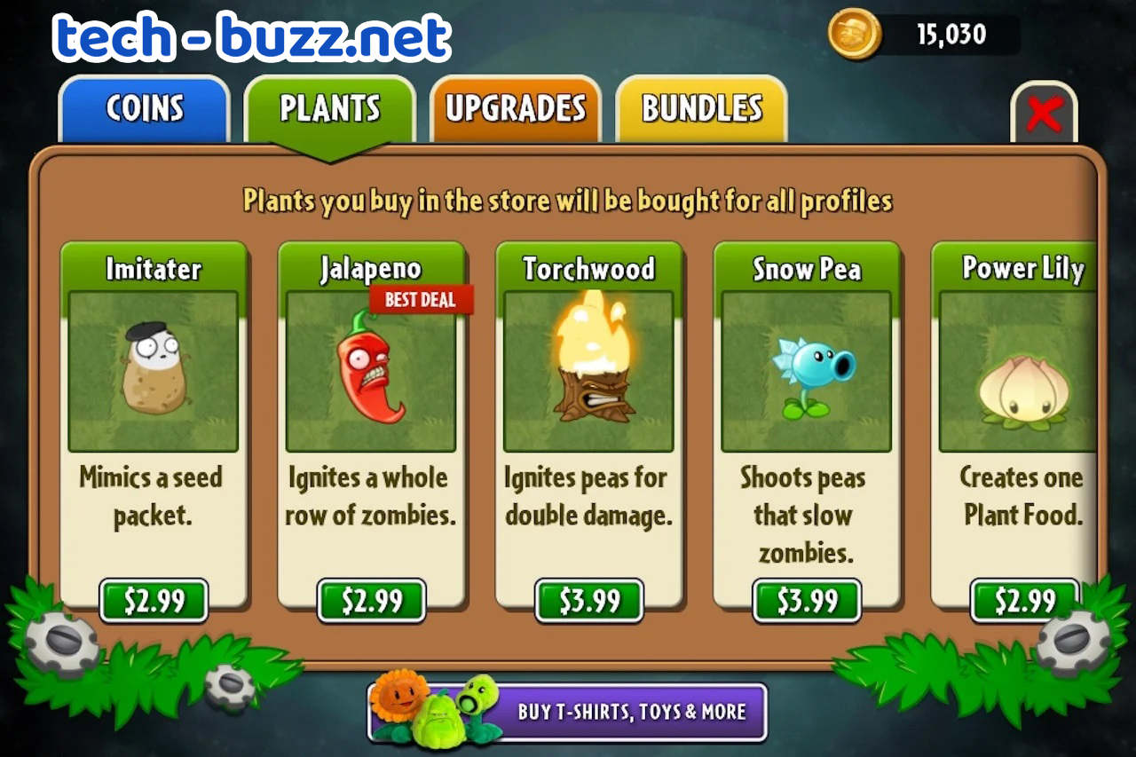 Tải Plants vs Zombies 2 MOD APK (Vô hạn Tiền, Full Cây, Menu)